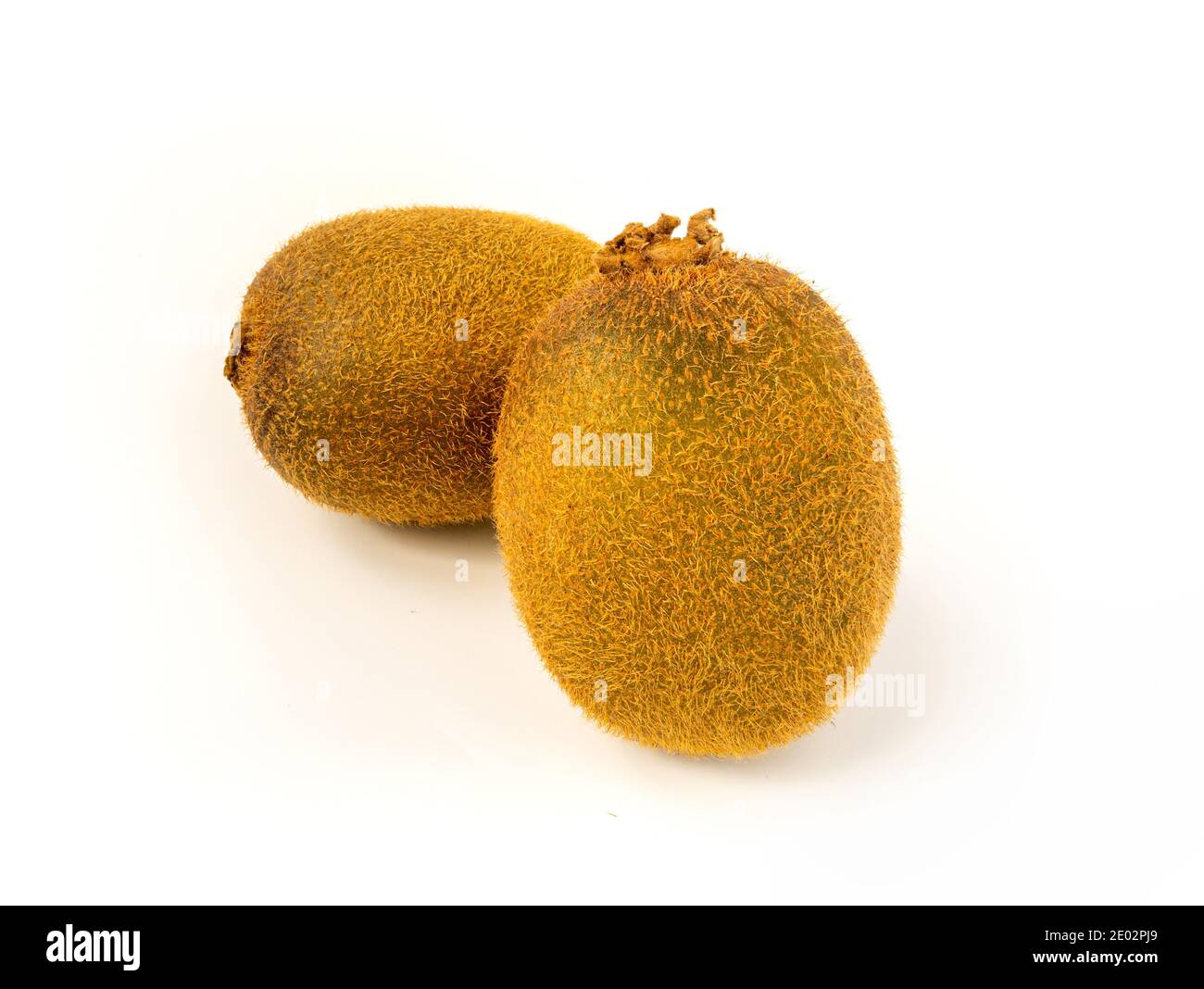 Whole kiwi fruit isolated on white background. Full depth of field ...