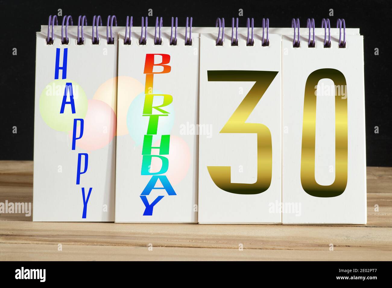 30th birthday card hi-res stock photography and images - Alamy