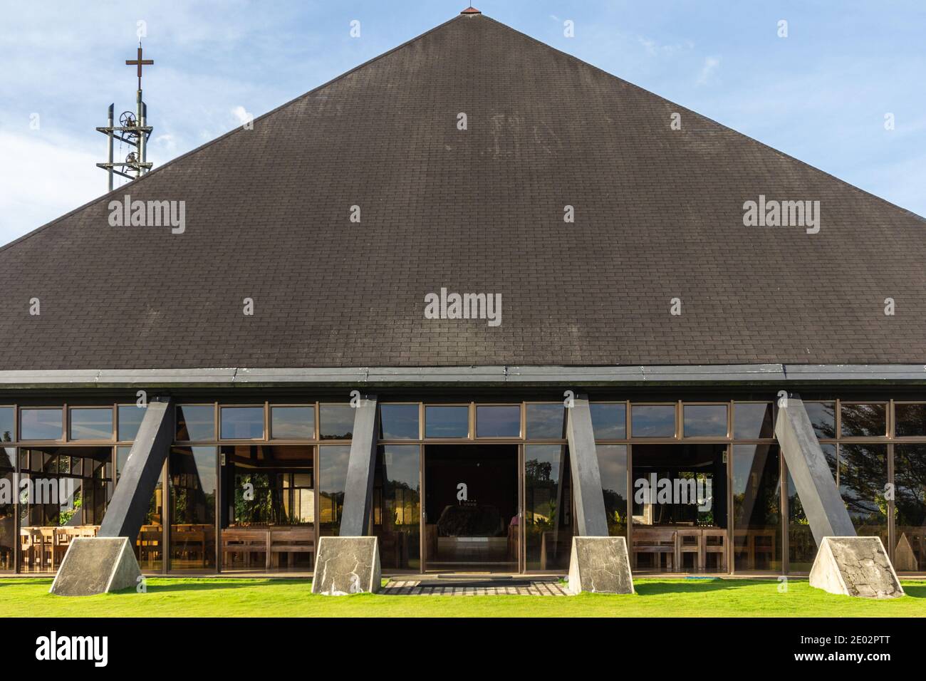 The architecture of the Monastery of Transfiguration in Bukidnon ...