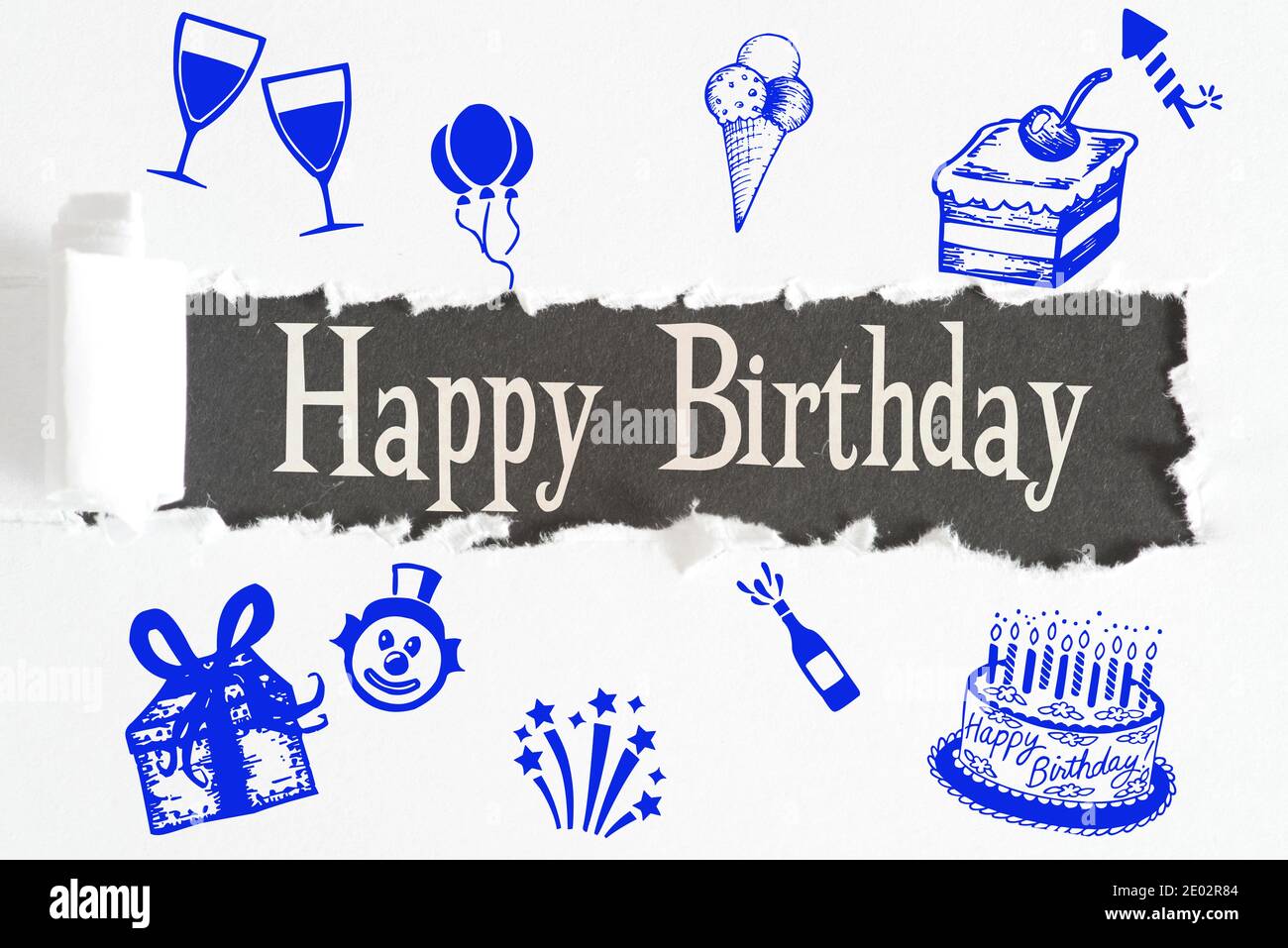 A birthday card Stock Photo - Alamy