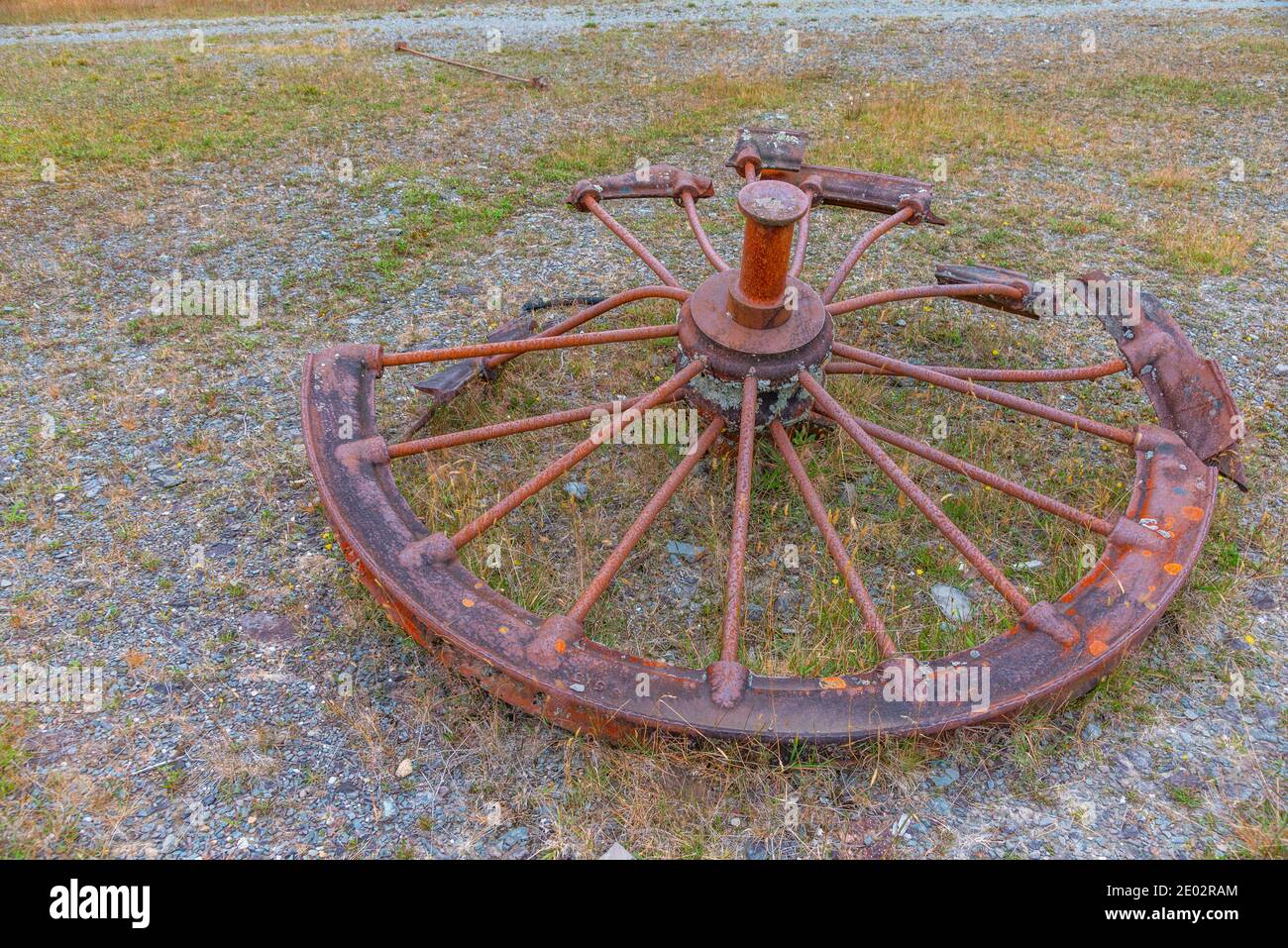 Old mining site at Waiuta, New Zealand Stock Photo - Alamy
