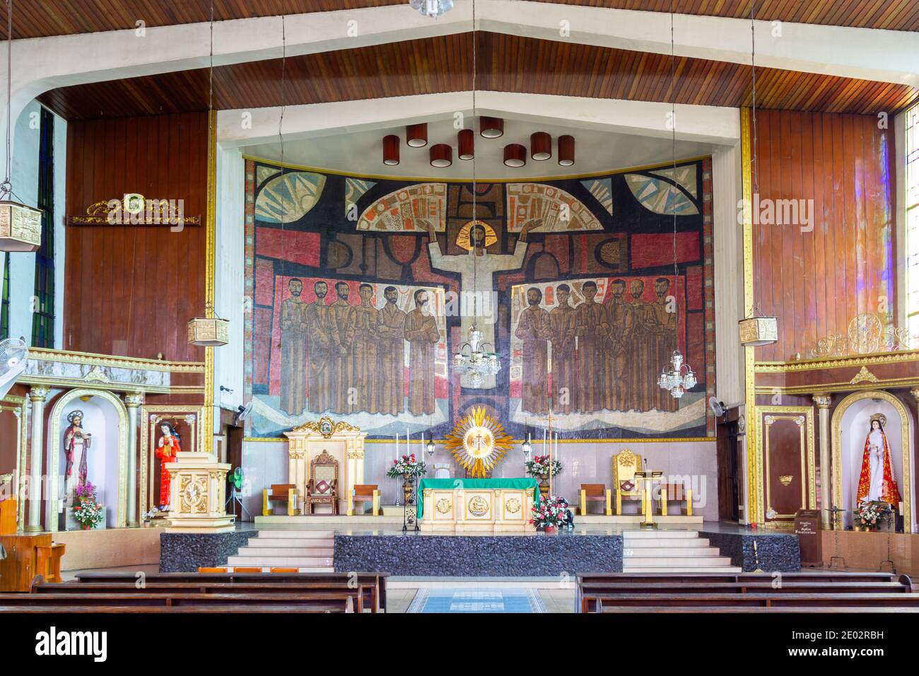 The Isabela Cathedral in Basilan, Philippines Stock Photo - Alamy