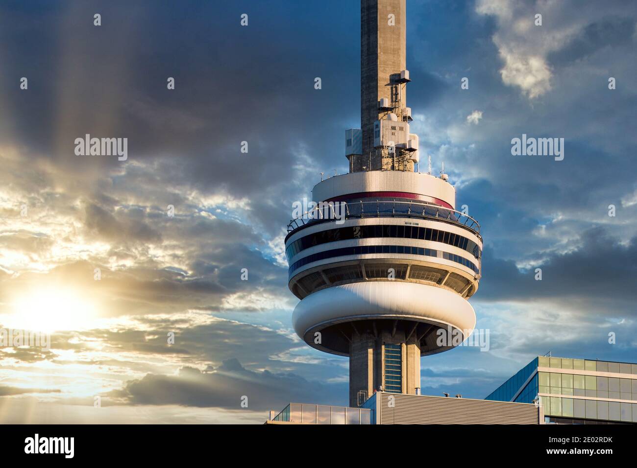 CN Tower close-up, Toronto, Canada Stock Photo - Alamy