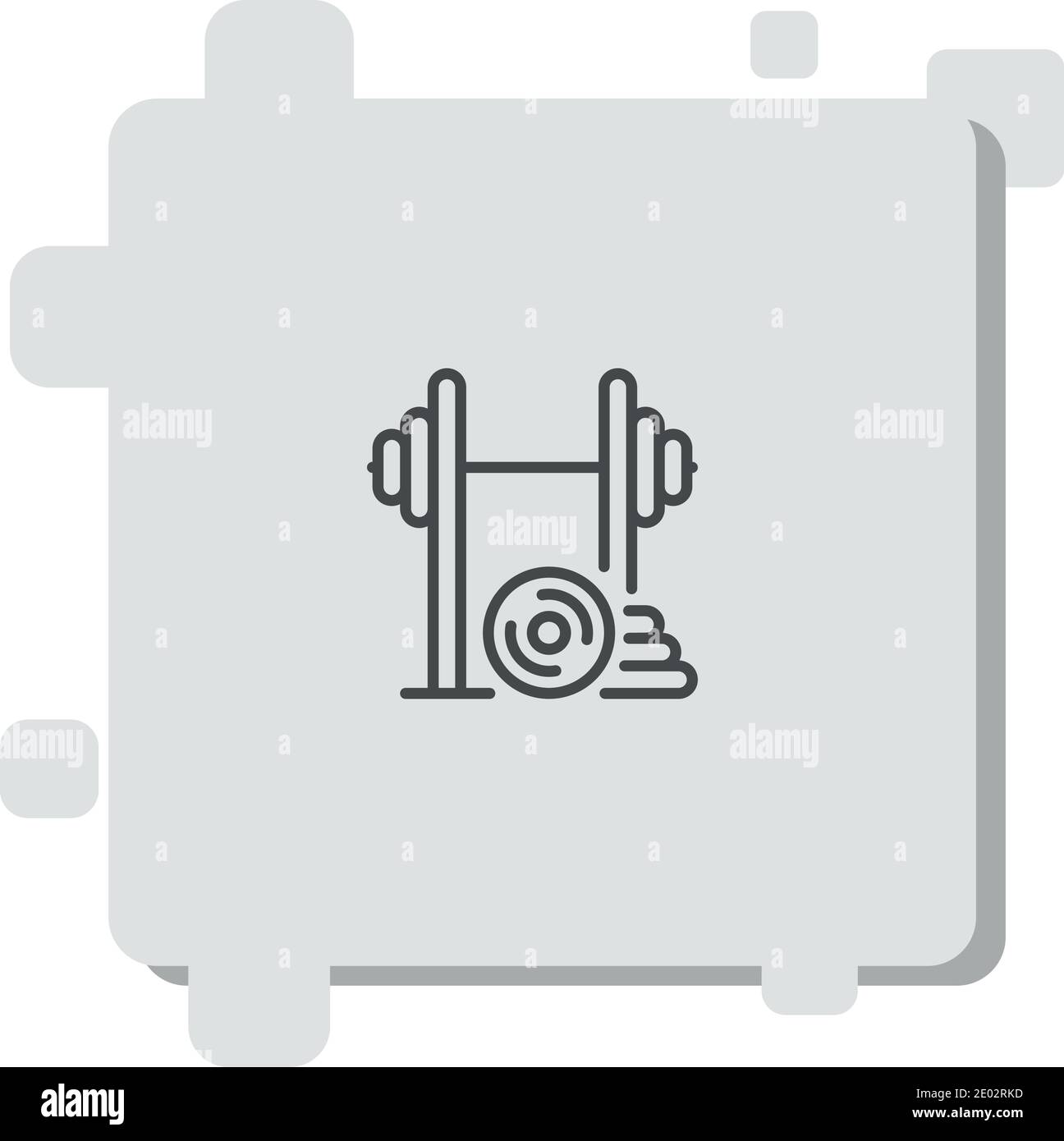 weightlift vector icon modern simple vector illustration Stock Vector ...