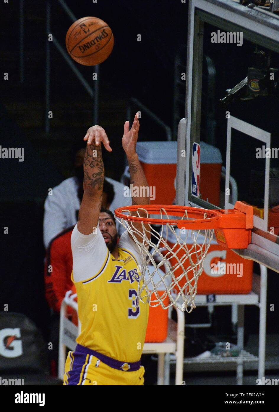 Los Angeles, United States. 29th Dec, 2020. Los Angeles Lakers' Anthony ...