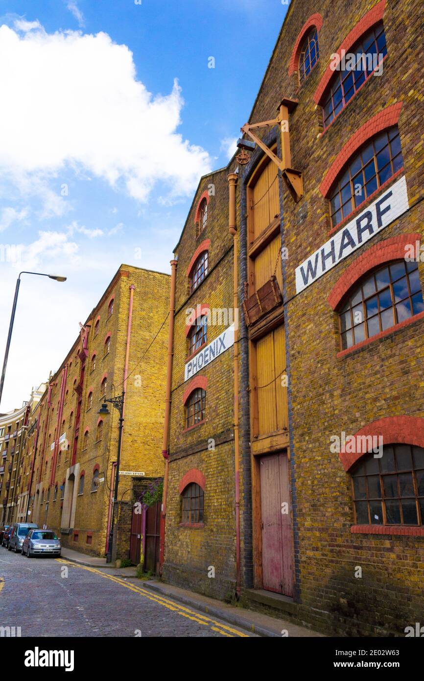 Old wharf warehouse wapping hi-res stock photography and images - Alamy