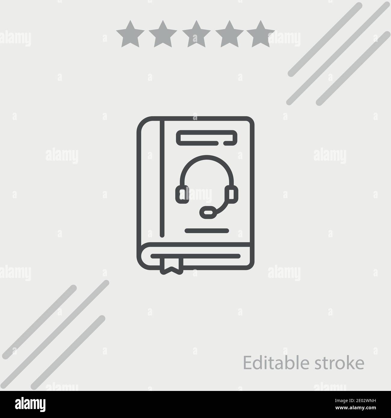 guidelines vector icon modern simple vector illustration Stock Vector ...