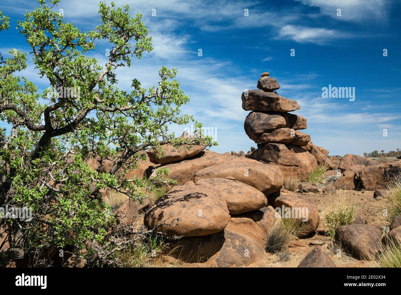 Rocks of Giants Playground, Keetmanshoop, Namibia Stock Photo - Alamy
