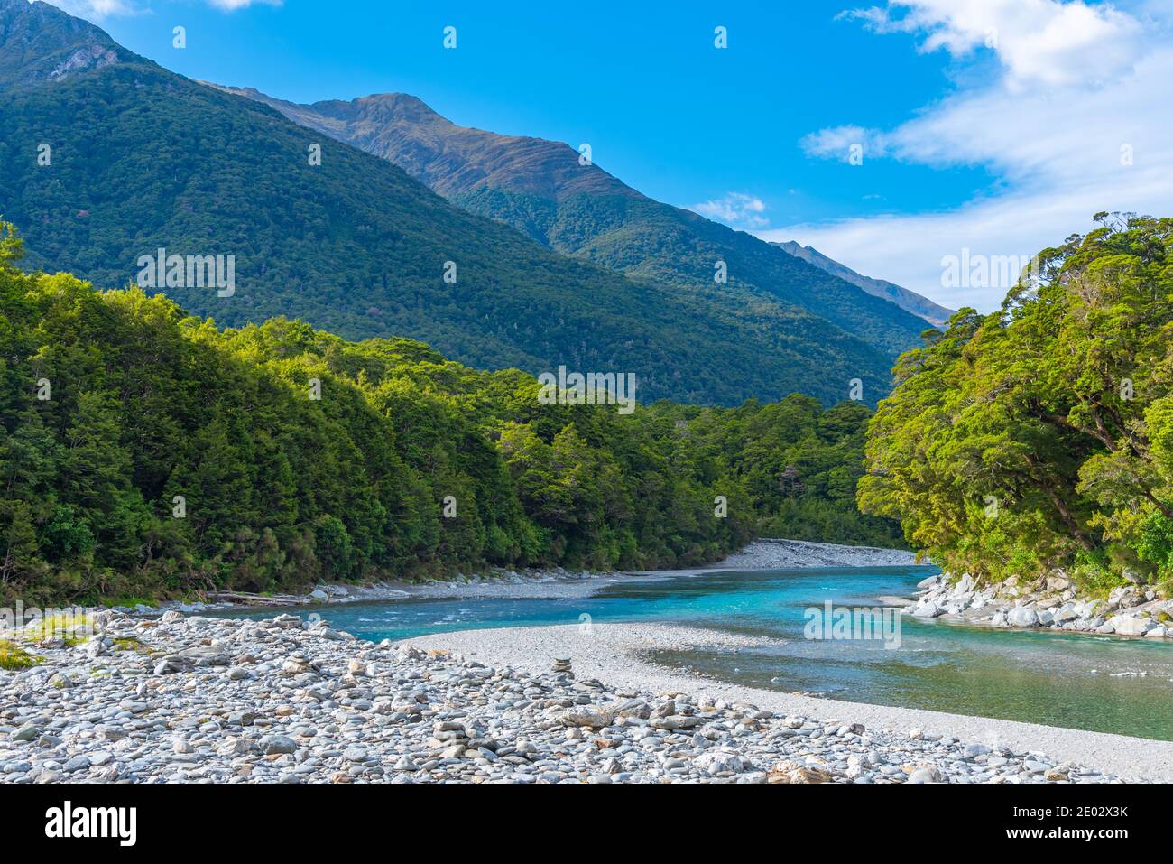 Makarora river new zealand hi-res stock photography and images - Alamy