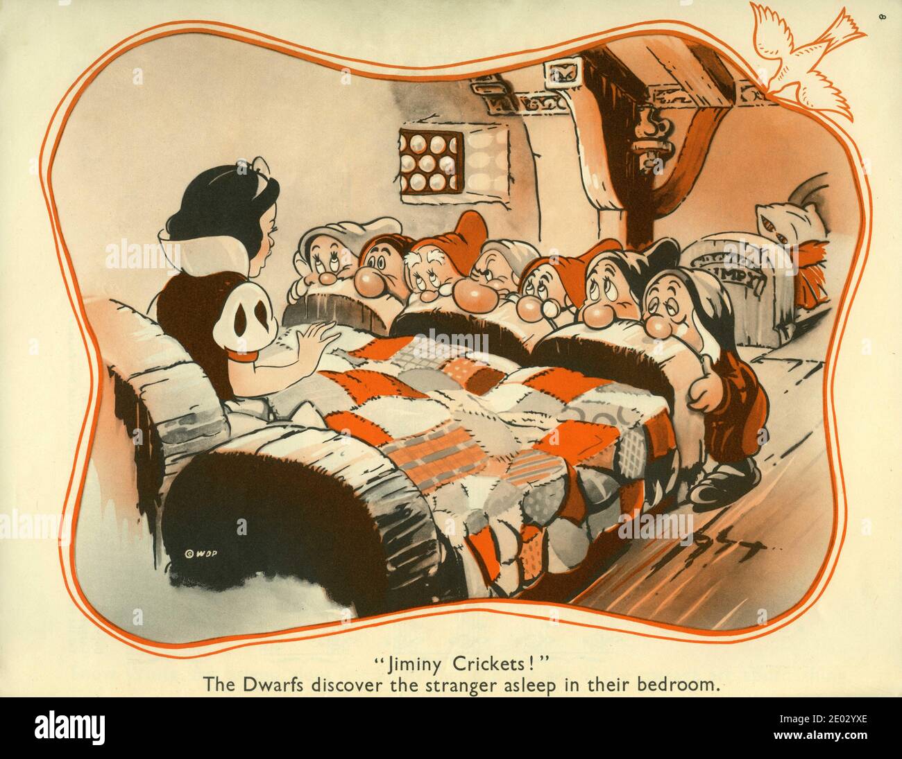 WALT DISNEY's SNOW WHITE AND THE SEVEN DWARFS 1937 supervising director ...