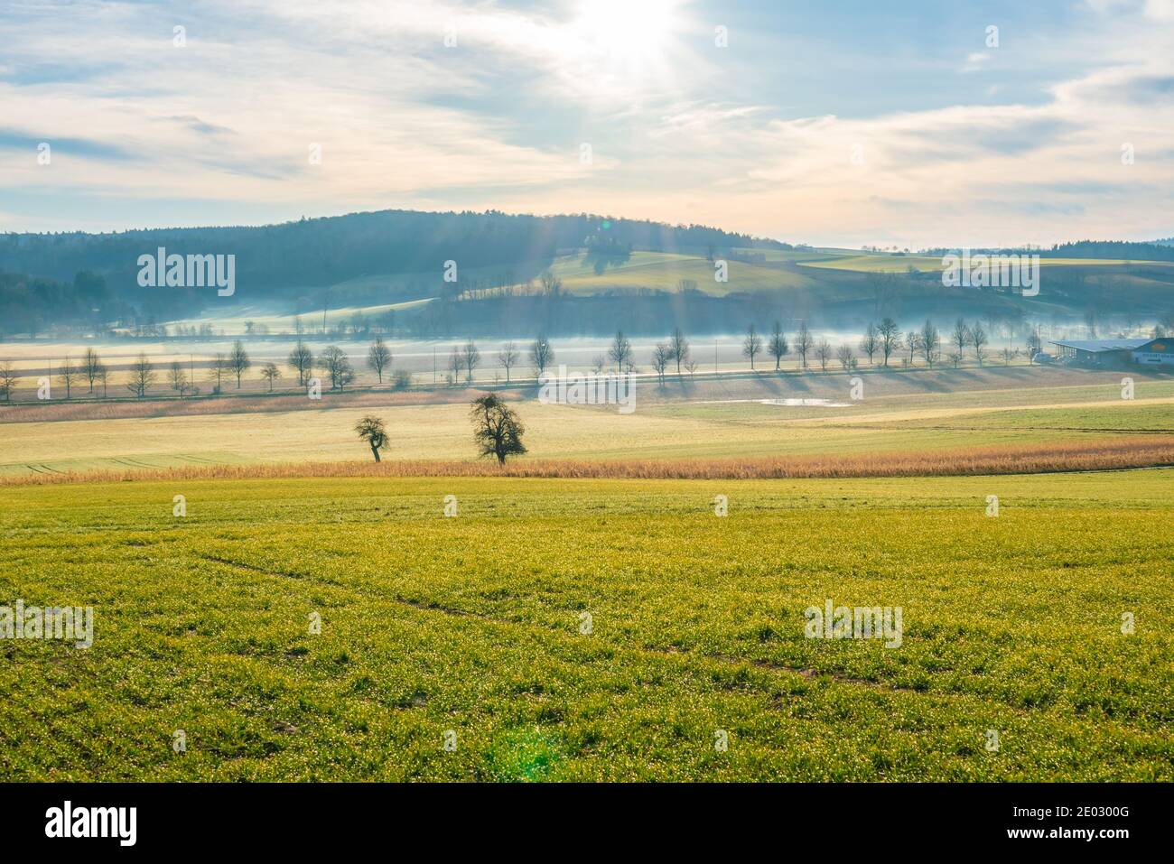 Idyllic rural scene hi-res stock photography and images - Alamy