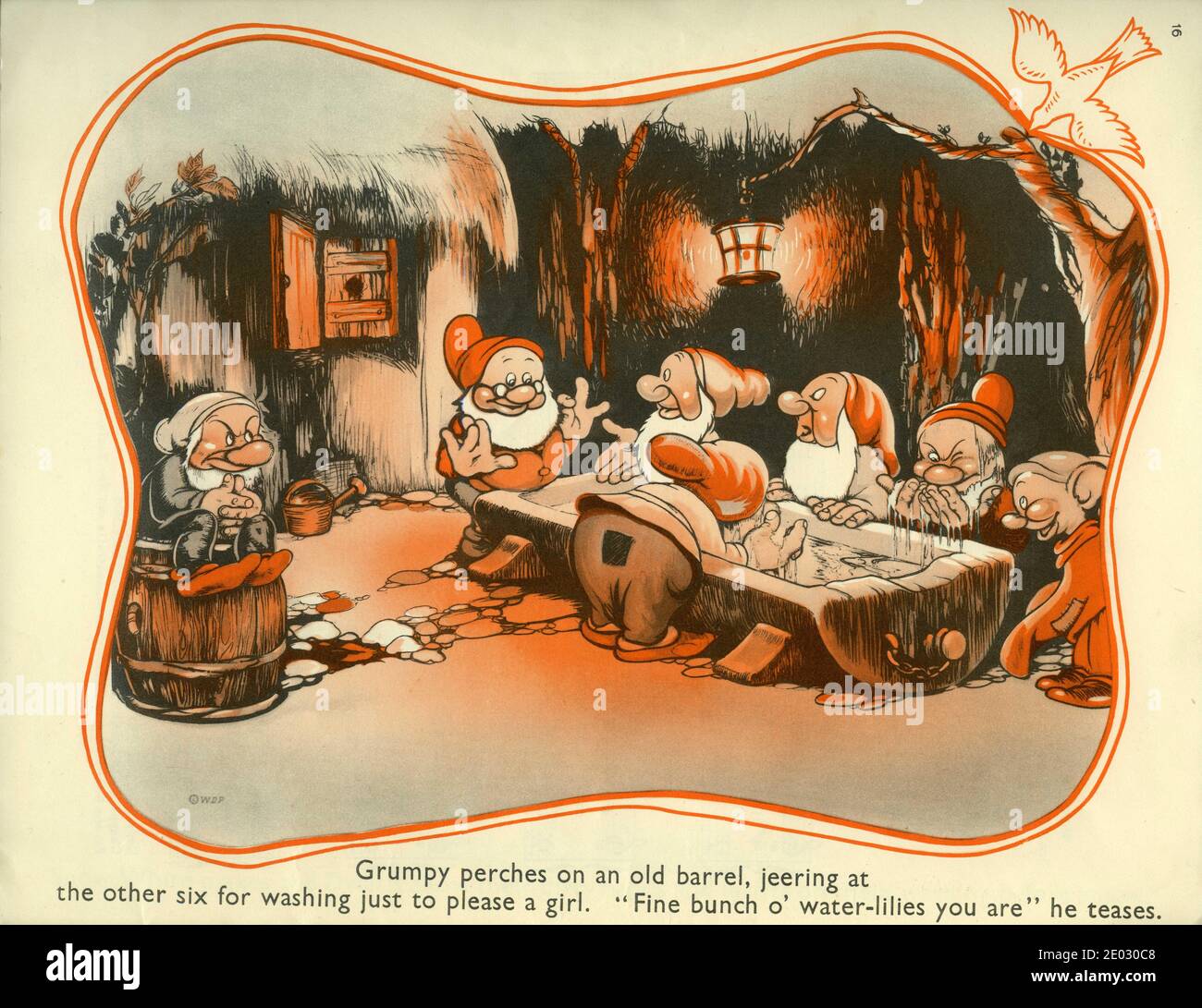 WALT DISNEY's SNOW WHITE AND THE SEVEN DWARFS 1937 supervising director ...