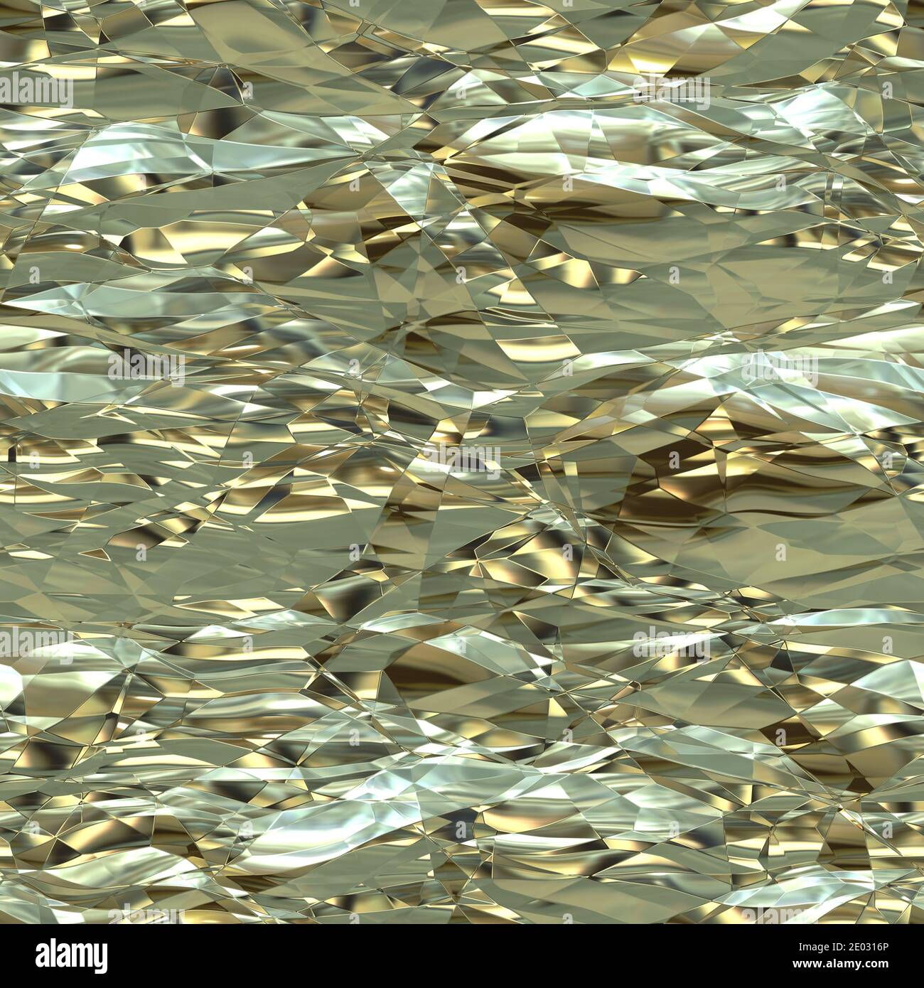 Seamless texture of crumpled metalllic foil as background. Tileable ...
