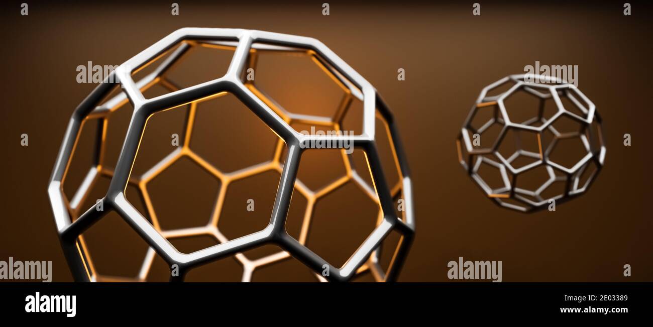 Buckminster fullerene crystal hi-res stock photography and images - Alamy