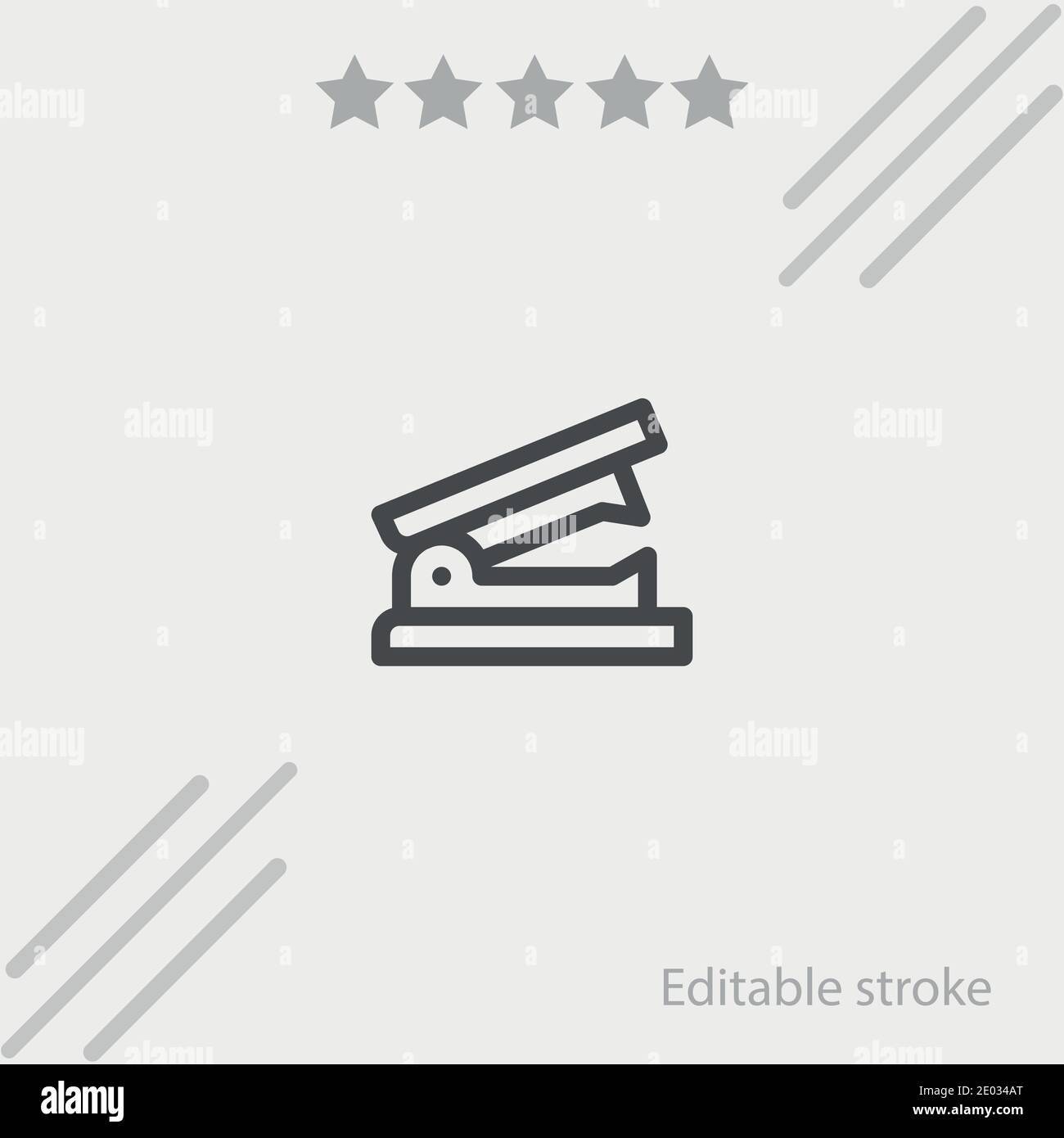 stapler remover vector icon modern simple vector illustration Stock ...