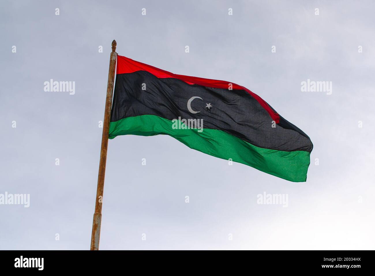 Flag of the state of Libya The flag of Libya was originally introduced ...