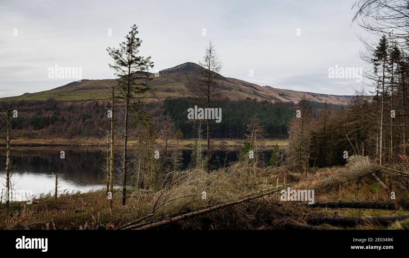 View of Dovestones reservoir Stock Photo - Alamy