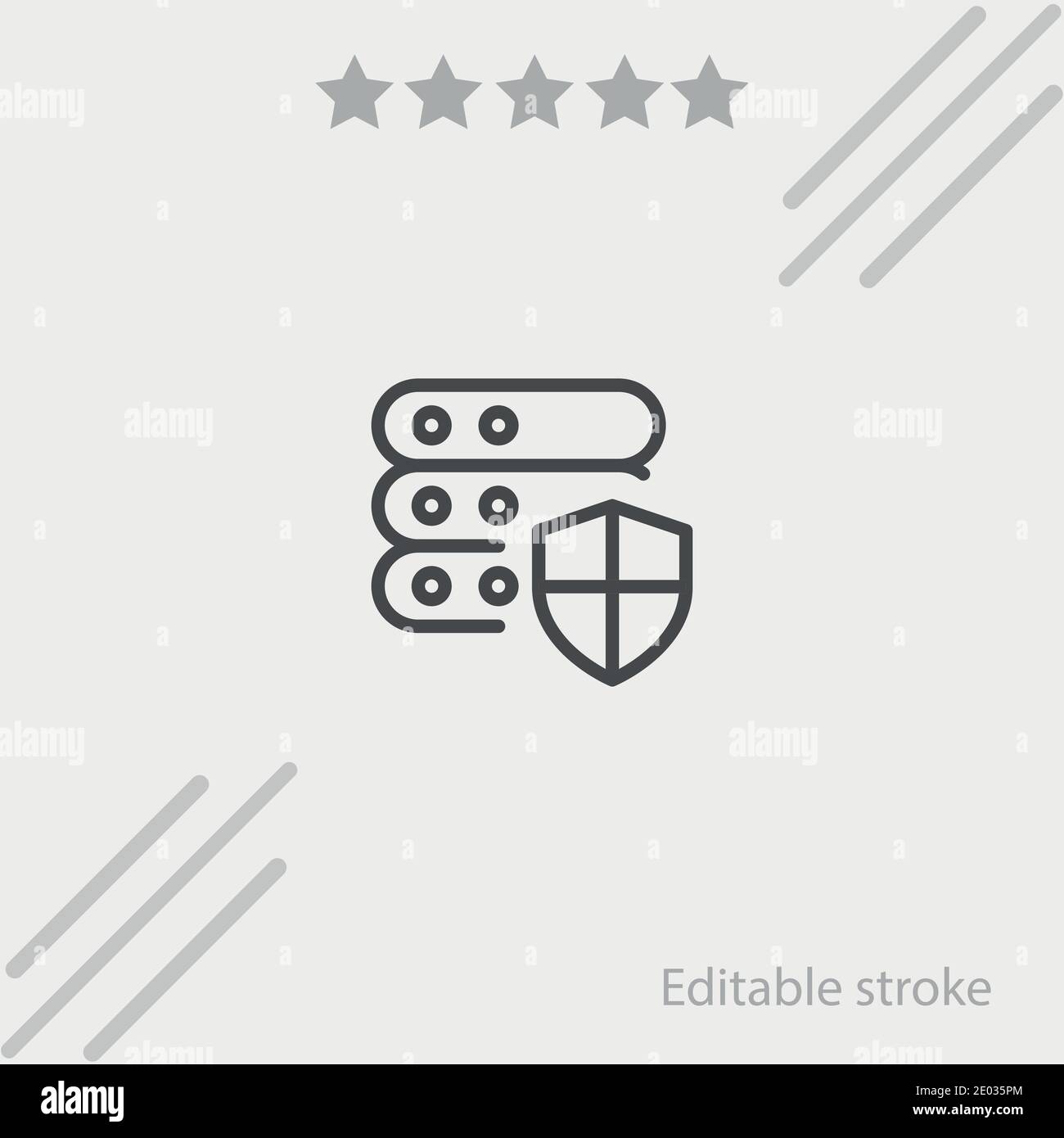 protection vector icon modern simple vector illustration Stock Vector ...