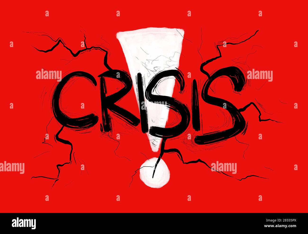 Crisis - collapse, problem, trouble, failure and breakdown ...