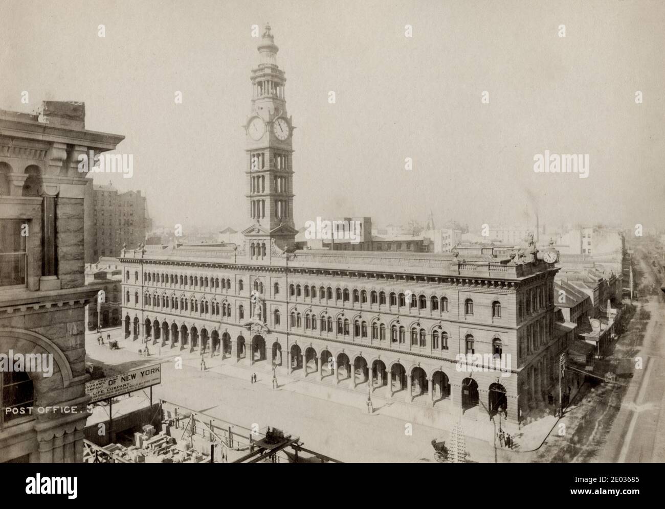 1880s post office hi-res stock photography and images - Alamy