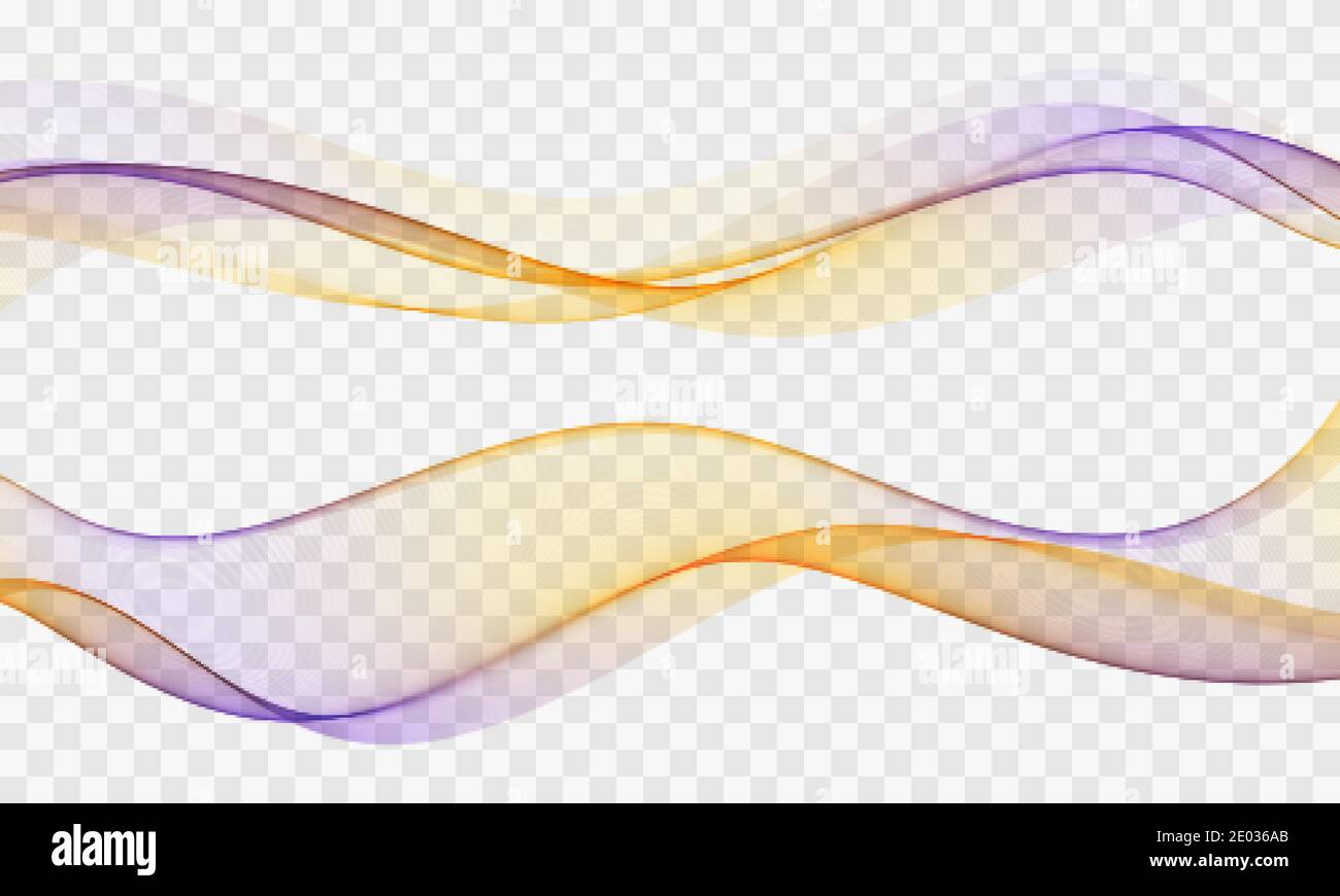 Set of abstract colorful wave design Color wave flow Vector Stock ...