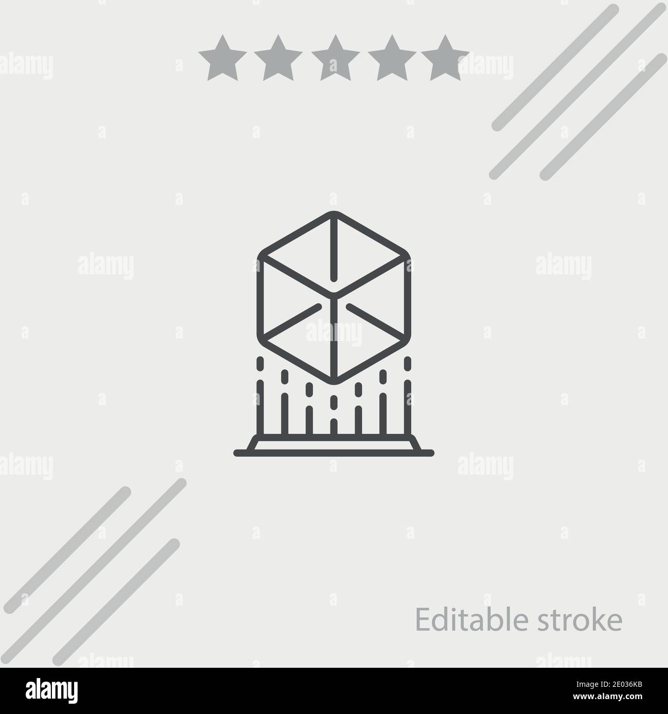 hologram vector icon modern simple vector illustration Stock Vector ...