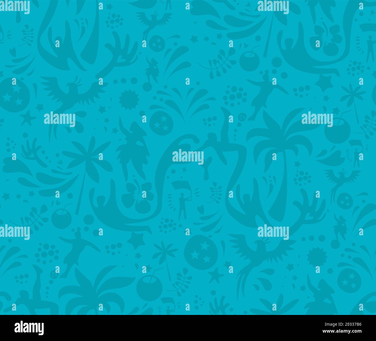 Seamless sports blue pattern, abstract football vector background ...