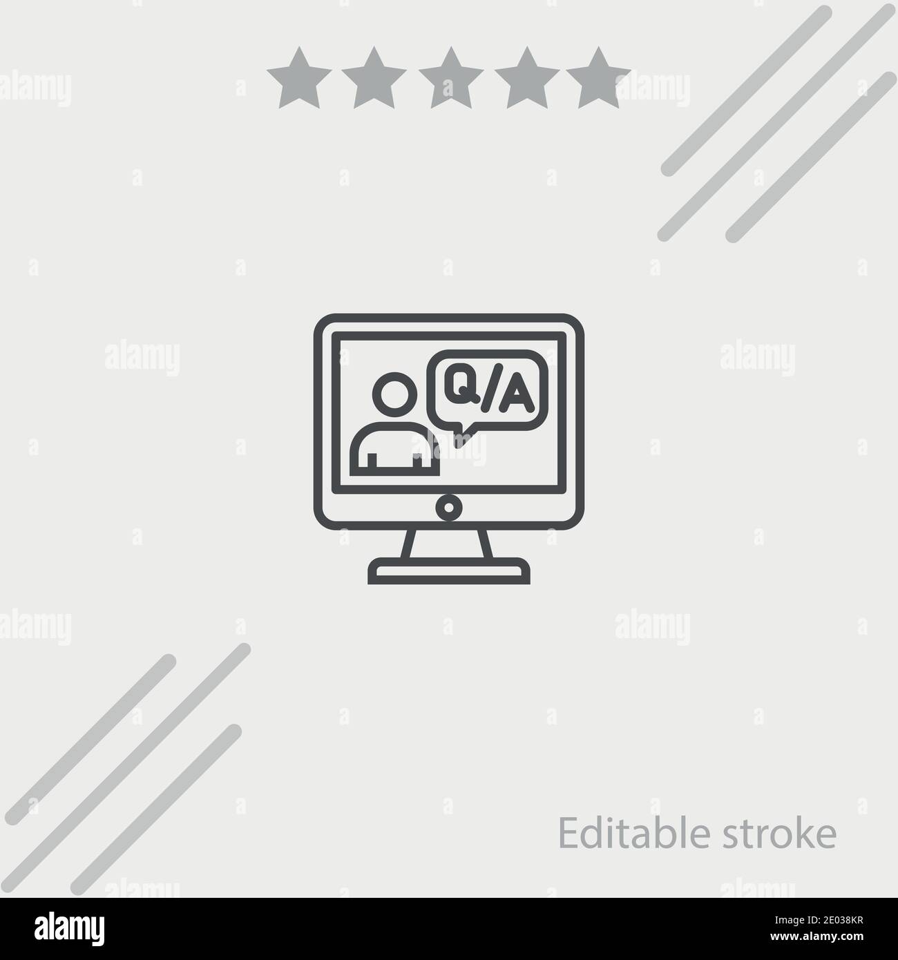 support vector icon modern simple vector illustration Stock Vector ...