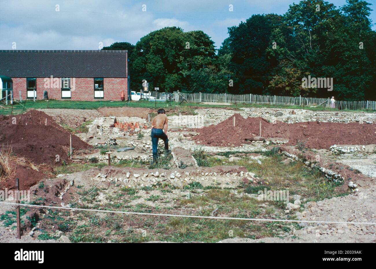 Rockbourne roman villa hi-res stock photography and images - Alamy