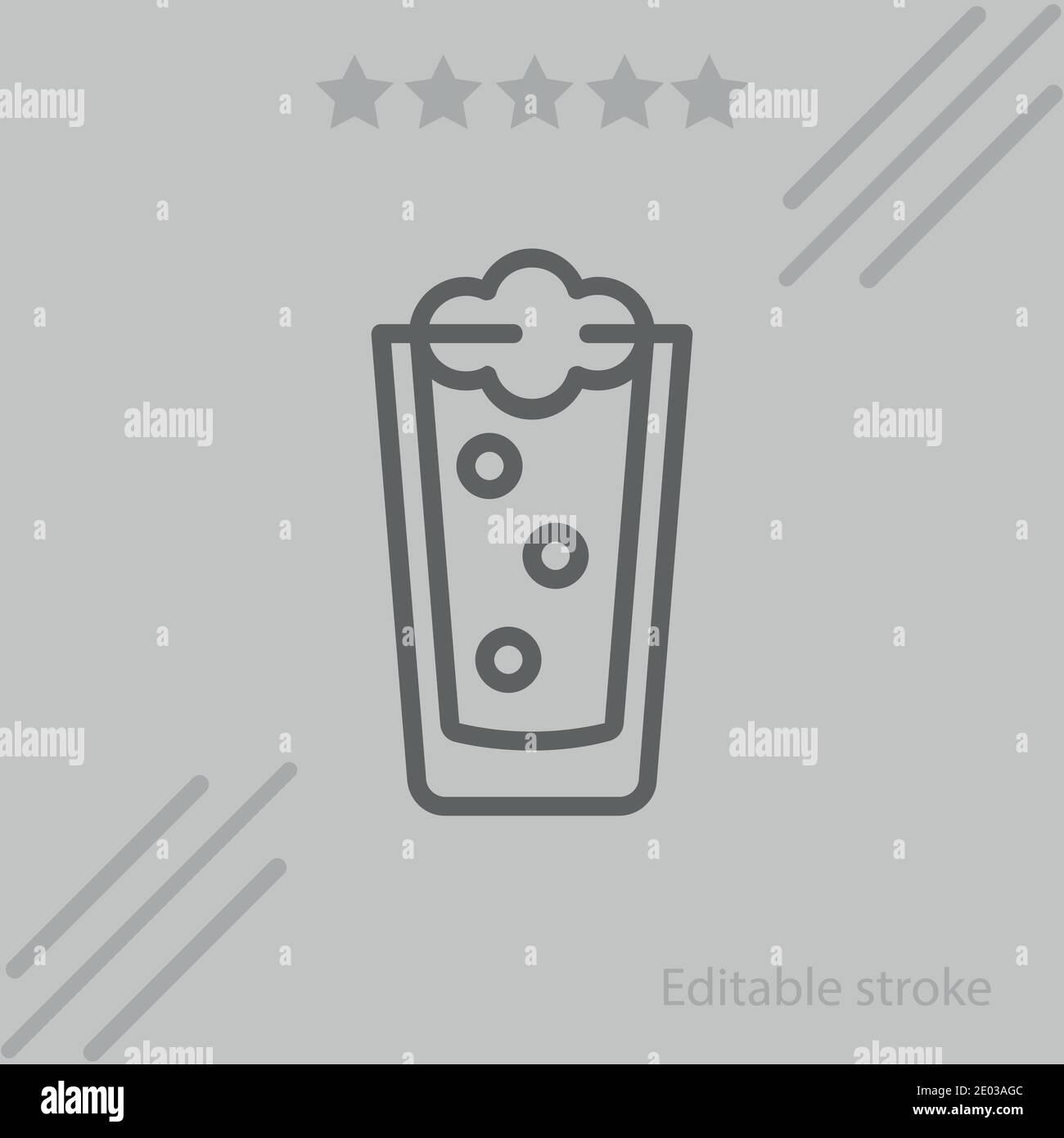 frappe vector icon modern simple vector illustration Stock Vector Image ...