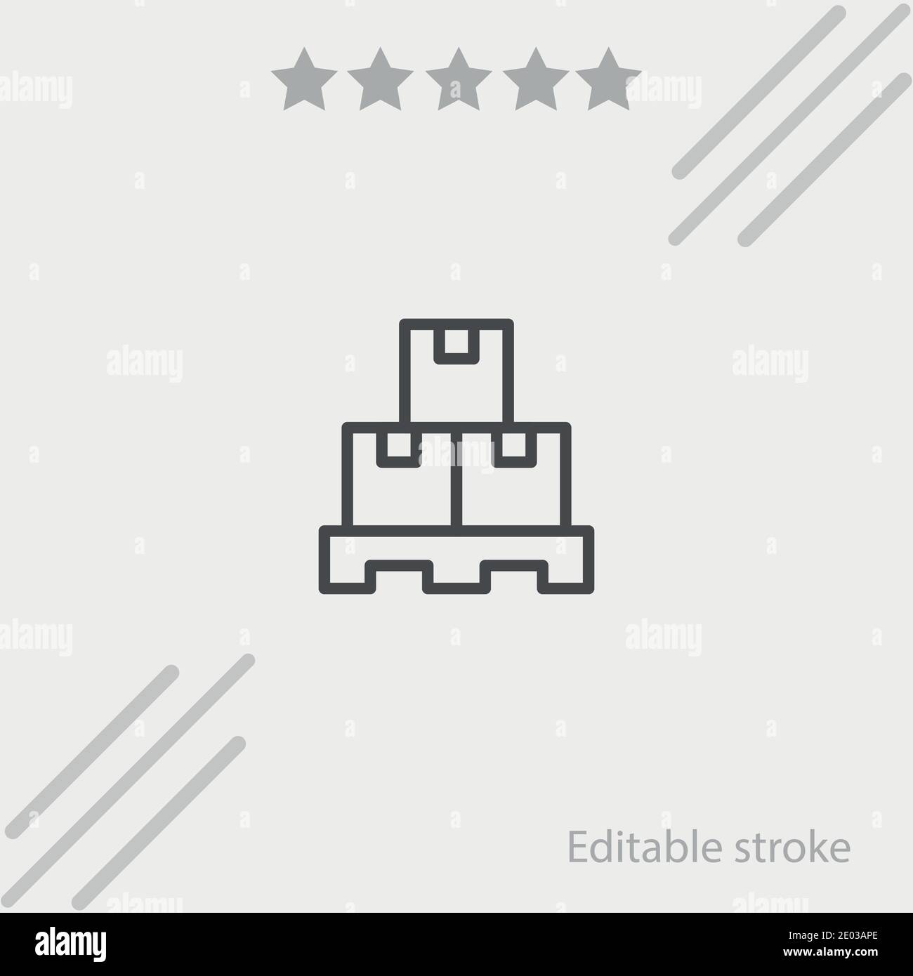 stack vector icon modern simple vector illustration Stock Vector Image ...