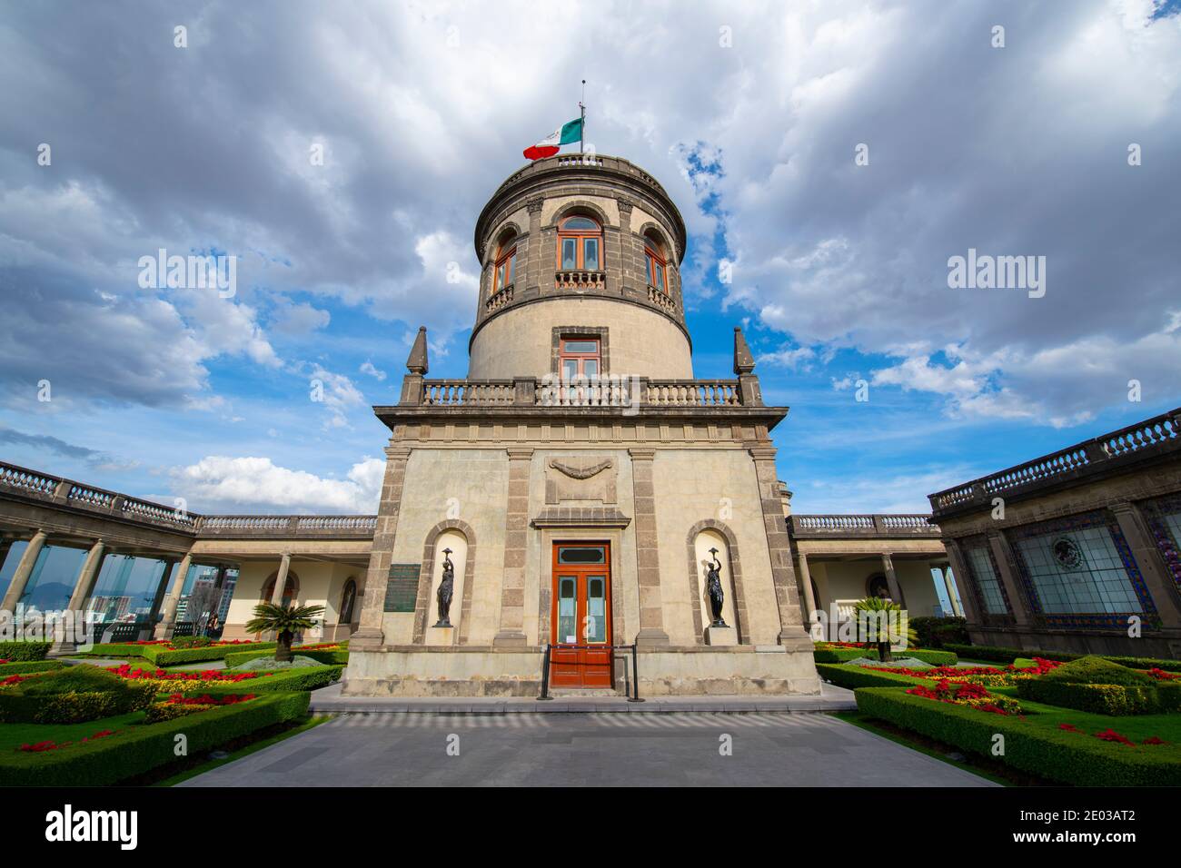 Chapultepec Castle was built in 1864 with Neoclassical style on ...
