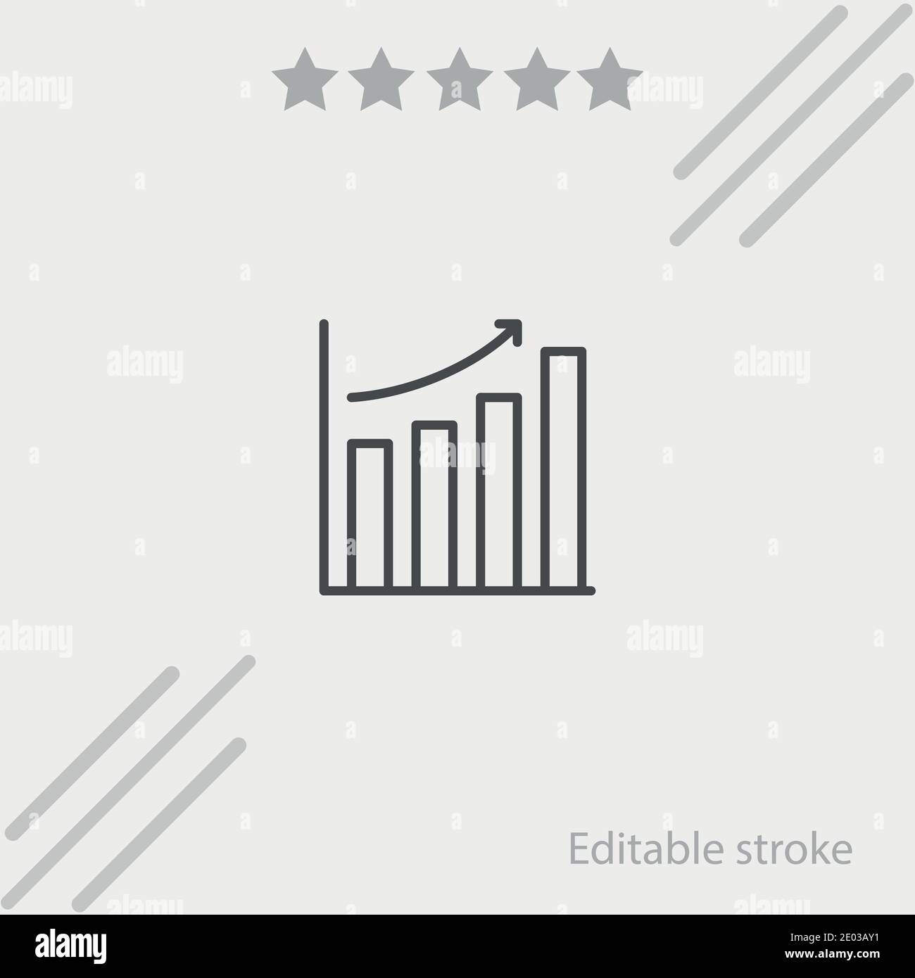 bar vector icon modern simple vector illustration Stock Vector Image ...