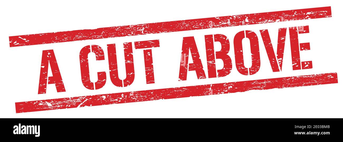 A cut above stamp hi-res stock photography and images - Alamy