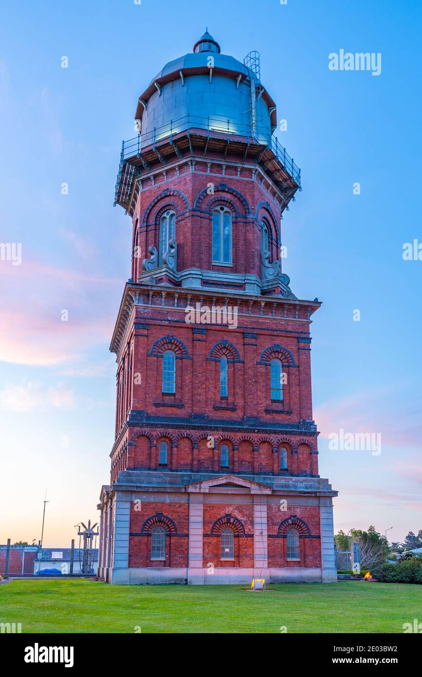 Invercargill water tower invercargill southland hi-res stock ...