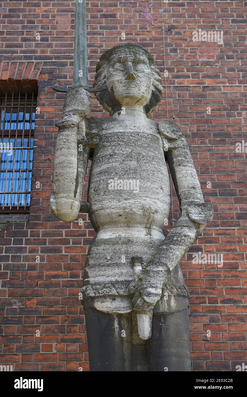 Roland Statue, Maerkisches Museum, Wallstrasse, Mitte, Berlin ...
