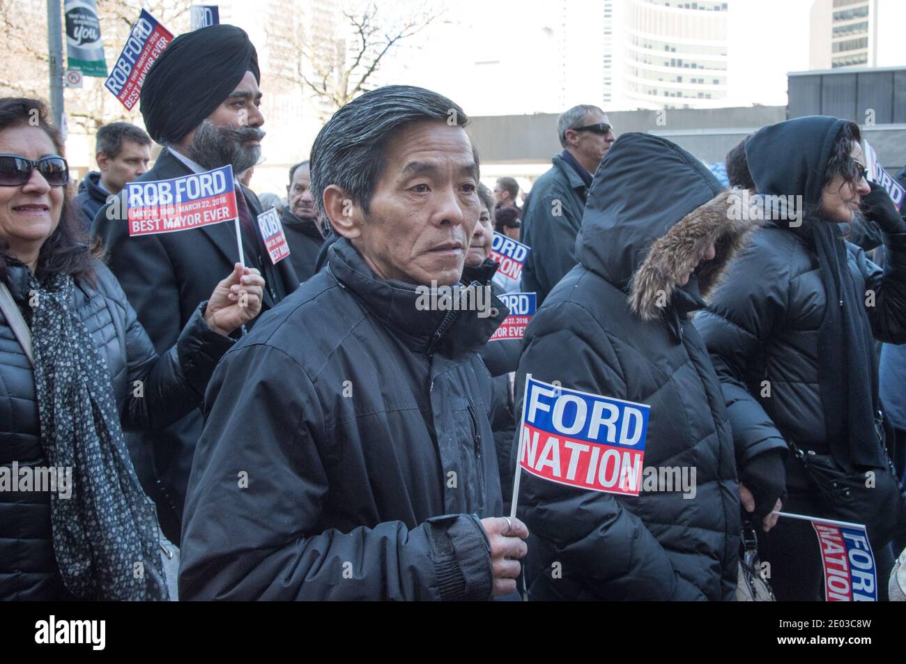 Rob fords funeral hi-res stock photography and images - Alamy