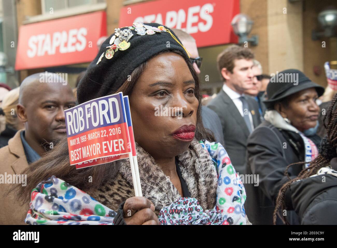 Rob fords funeral hi-res stock photography and images - Alamy