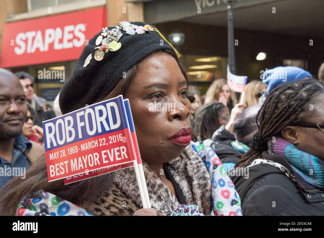 Rob fords funeral hi-res stock photography and images - Alamy