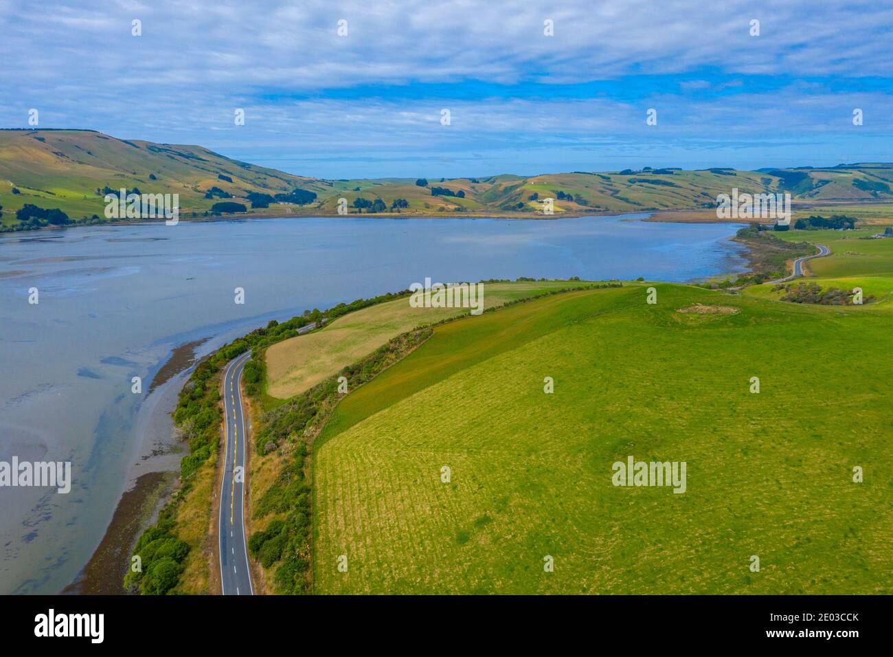 Catlins lake at Caitlins region of New Zealand Stock Photo - Alamy