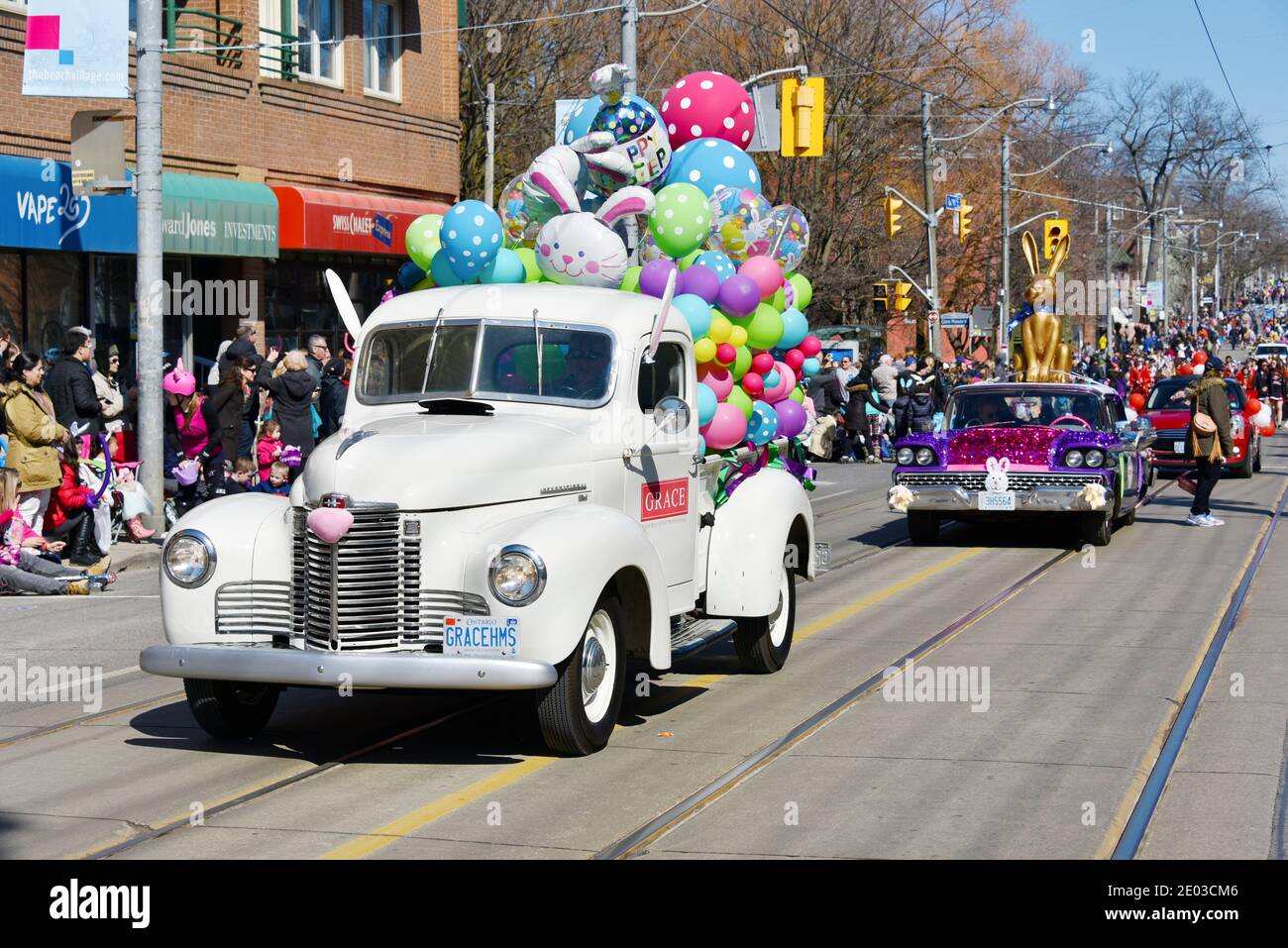 Beaches Lions Club Easter Parade, Toronto, Canada, 2016 Stock Photo - Alamy