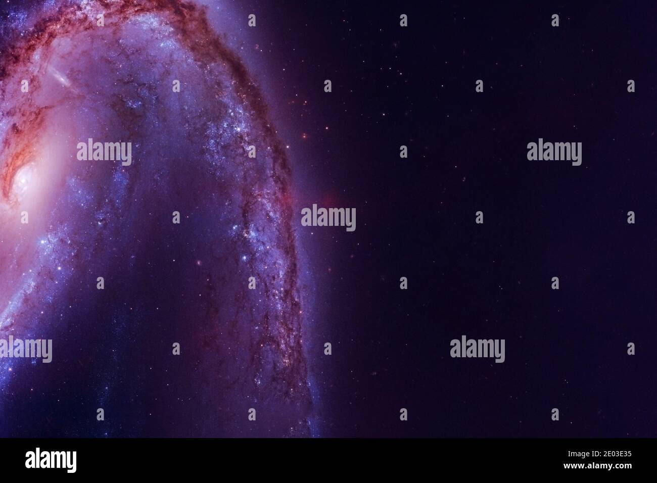 Beautiful deep space, distant galaxy. Elements of this image were ...