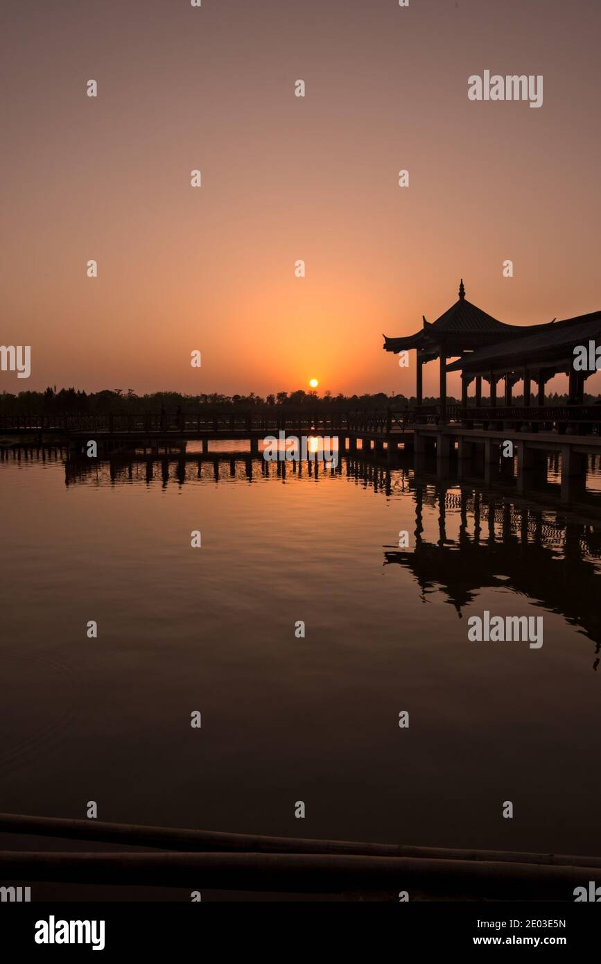 Pavilion bridge on west hi-res stock photography and images - Alamy