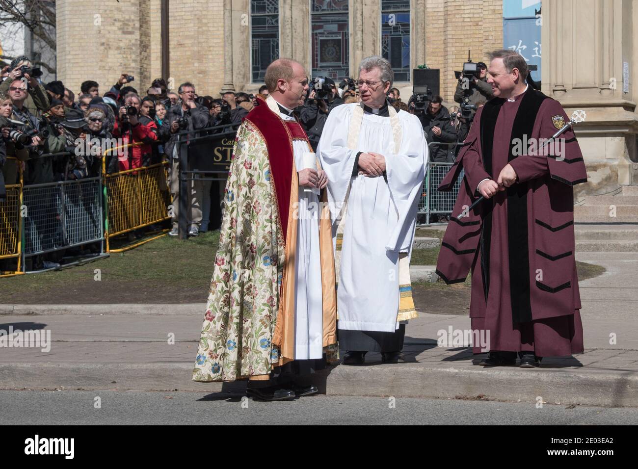 Andrew Asbil during Rob Ford's Funeral in Toronto, Canada-March 2016 ...
