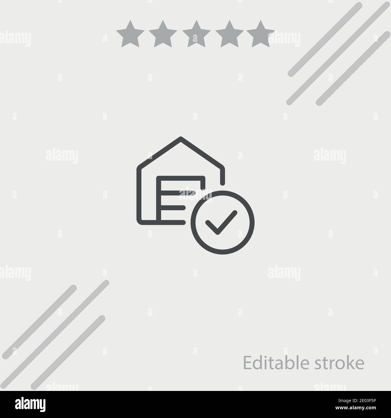 checked vector icon modern simple vector illustration Stock Vector ...