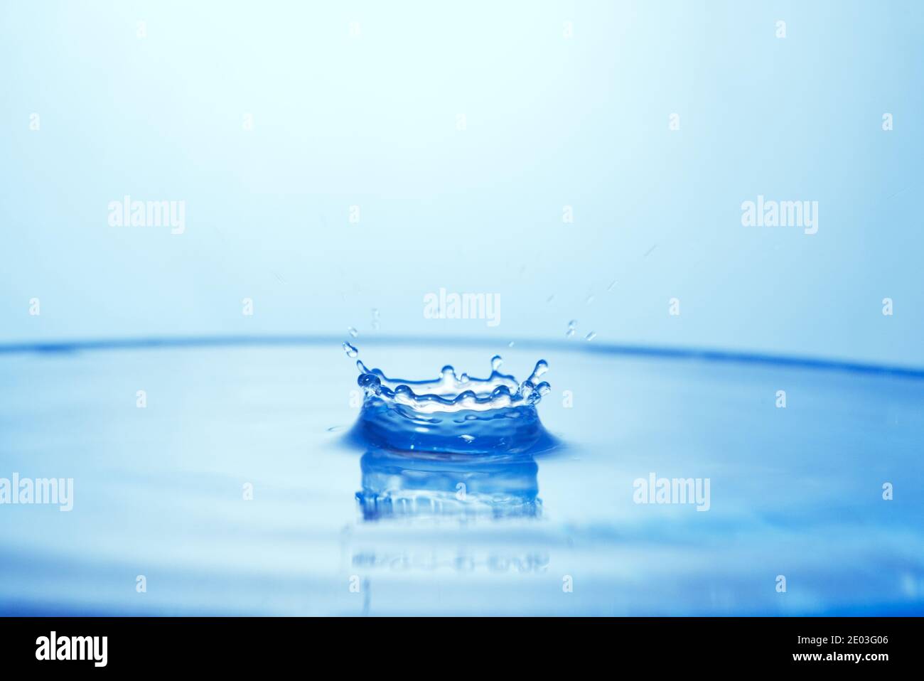 Drop Of Water, water splashes background, falling drop, liquid, blue ...