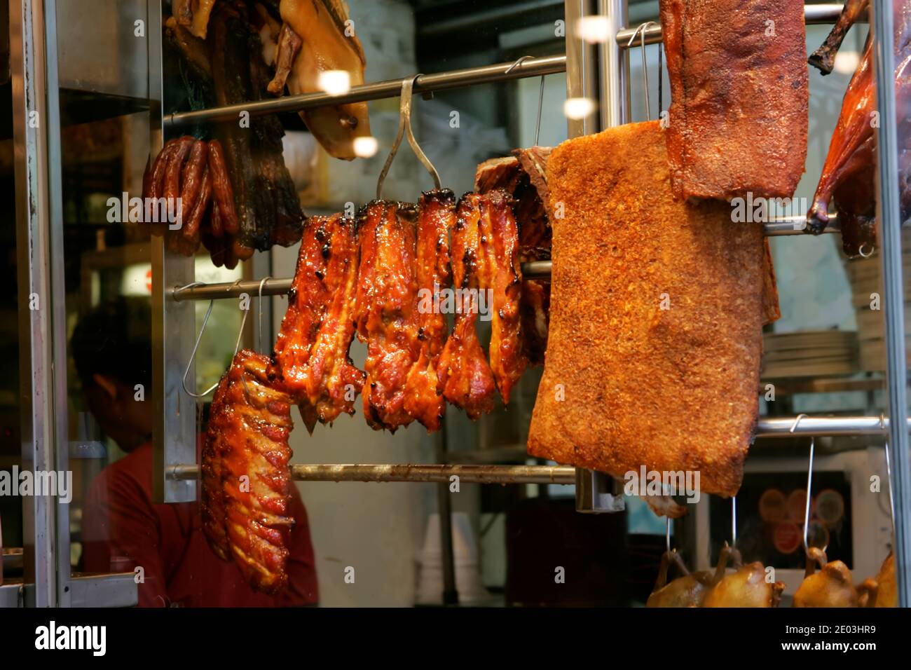 Hong Kong - Shops and stores around Temple Street Stock Photo - Alamy