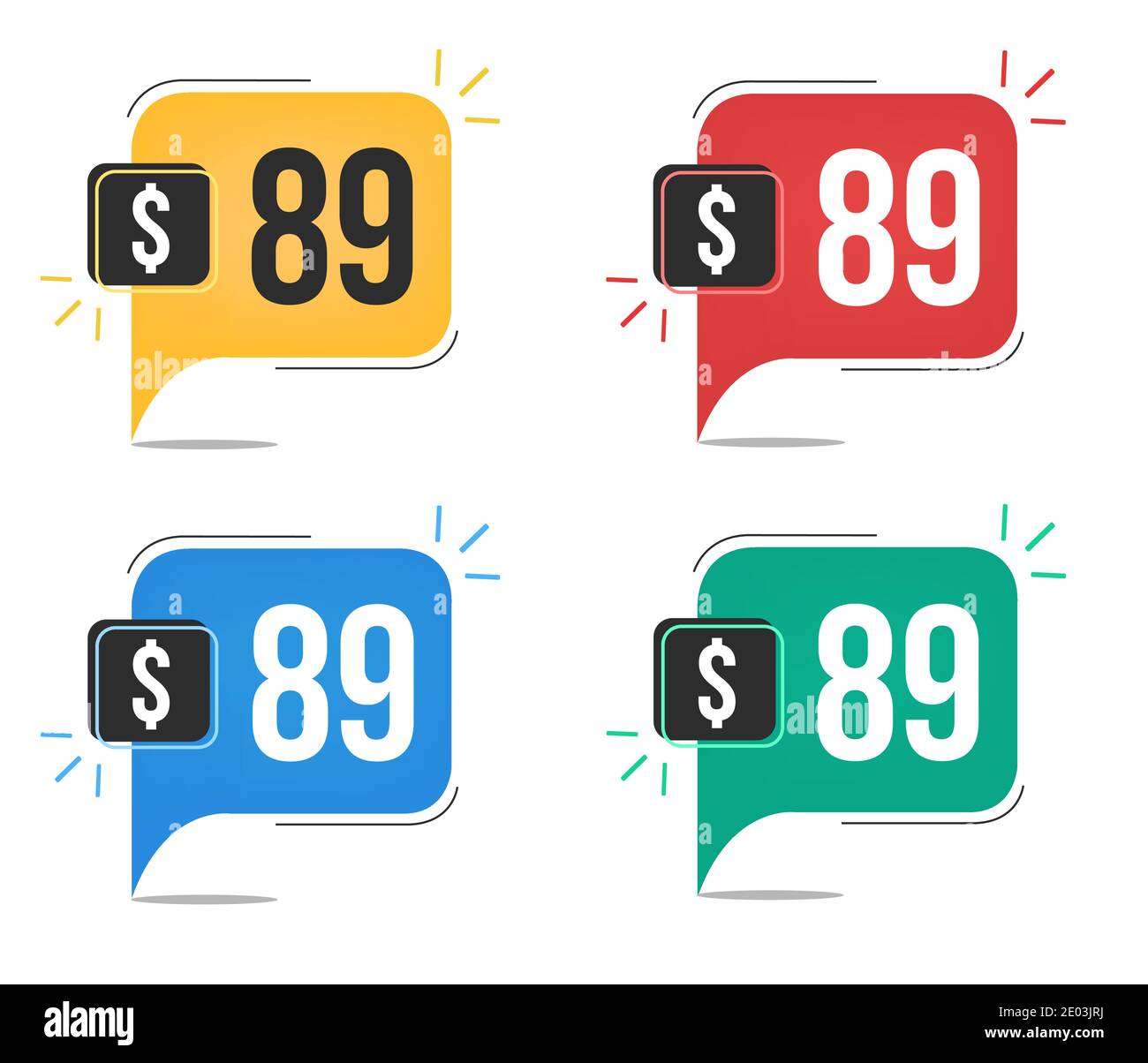 Eighty nine dollars Stock Vector Images - Alamy