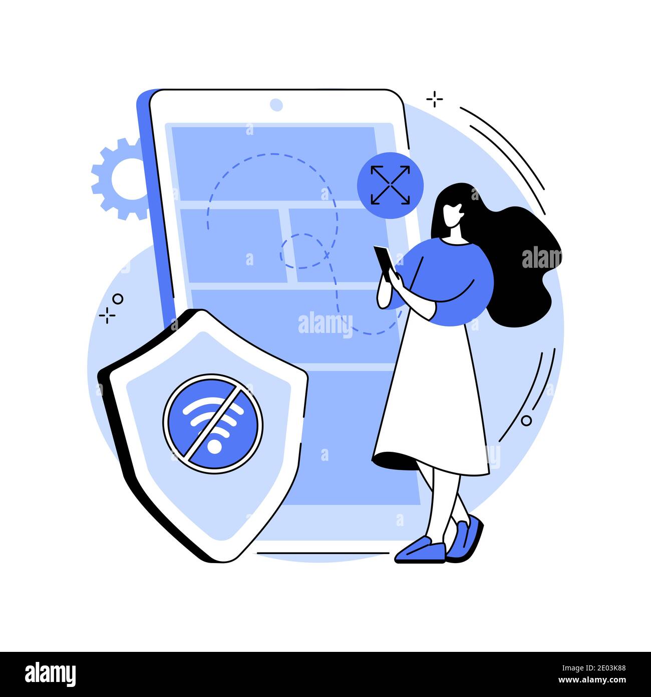 Progressive Web App Abstract Concept Vector Illustration Stock Vector Image And Art Alamy