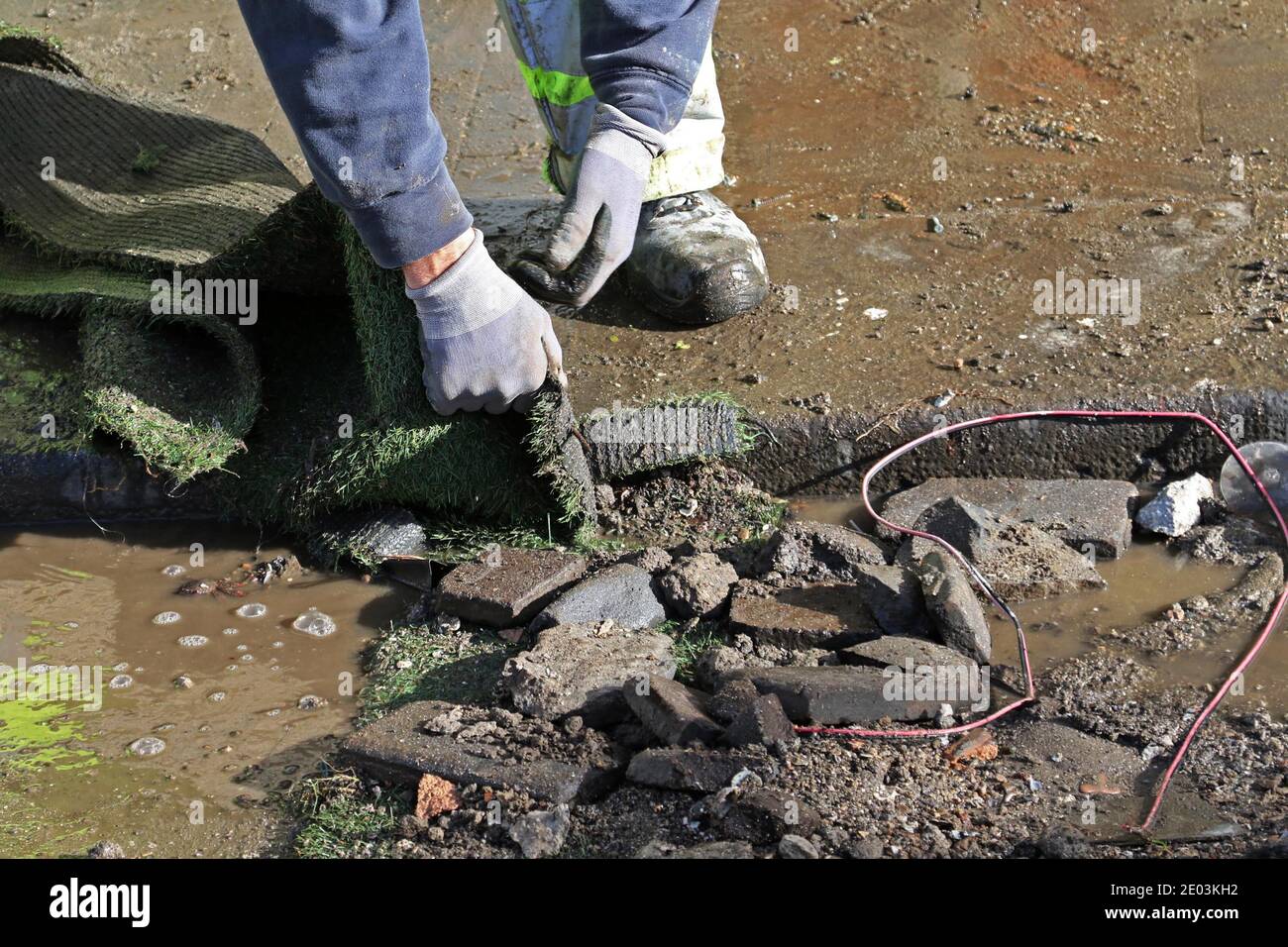 Naples bad weather storm on the seafront enormous damage especially to ...